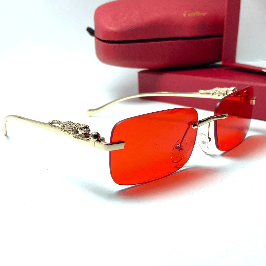 Cartier Rectangle Red - Giiz store