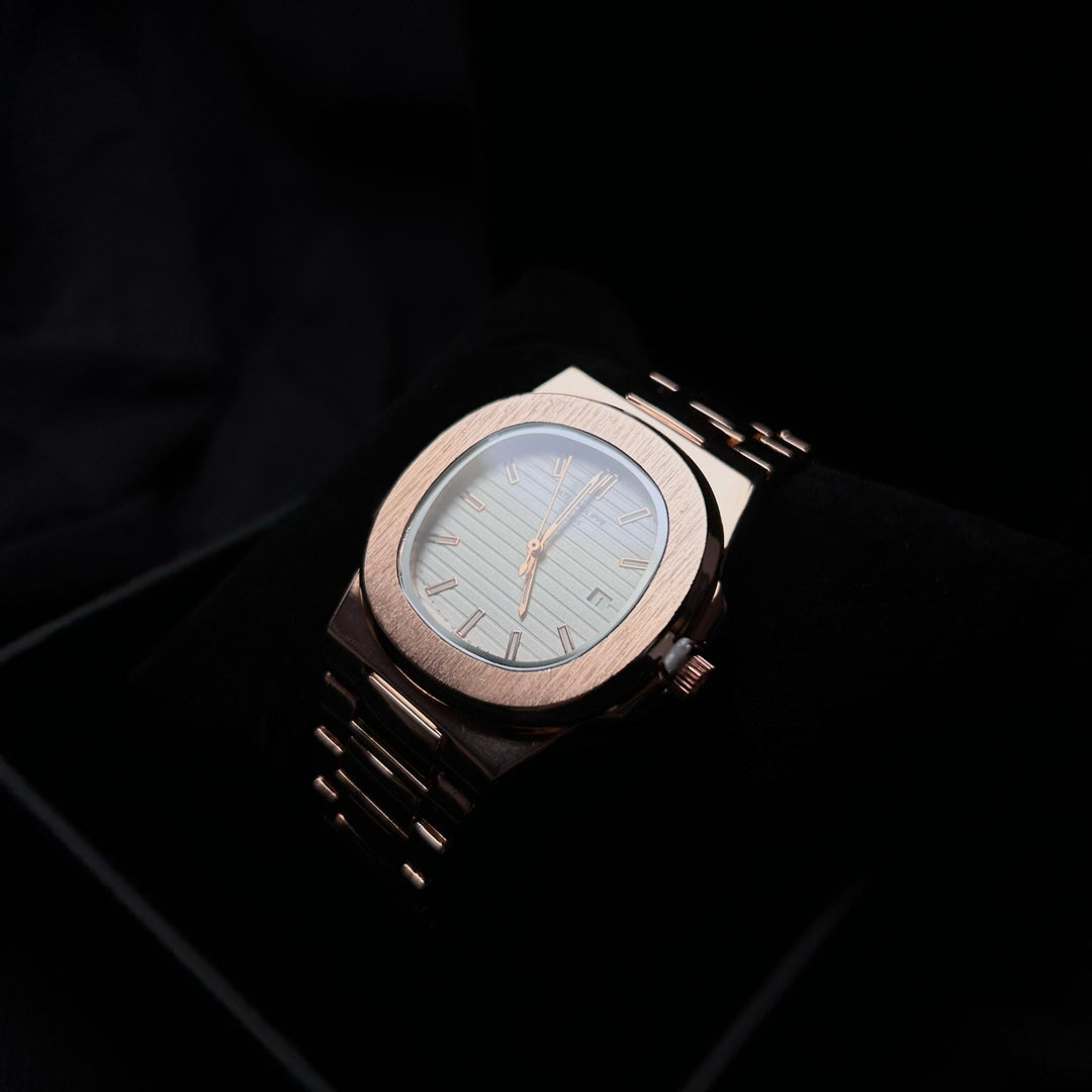 Patek Philippe Nautilus Homage for Him – Rose Gold with White Dial ...