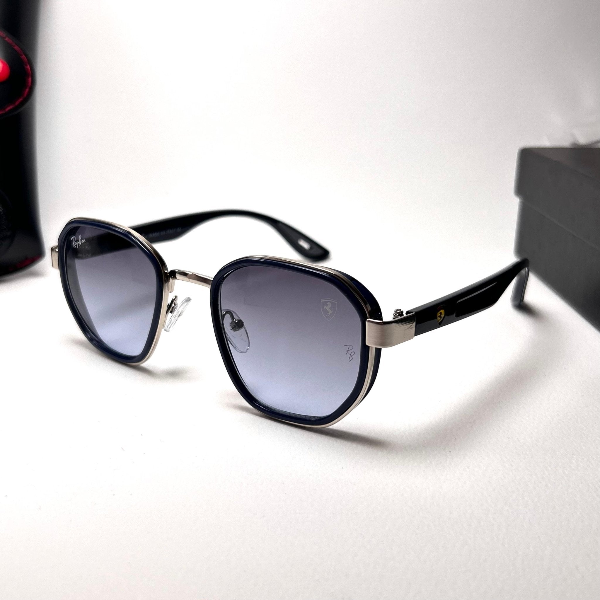 Ray Ban RB3674 Scuderia Ferrari - Ice Blue Gradient - Giiz store